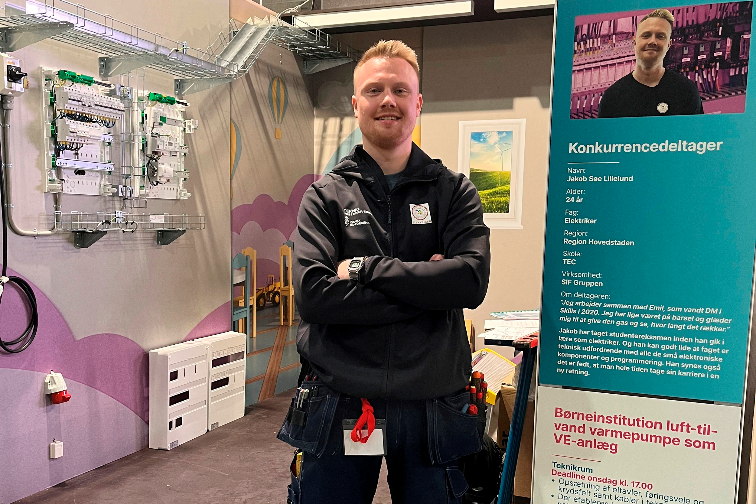 SIF-lærling klar til DM i Skills 2023